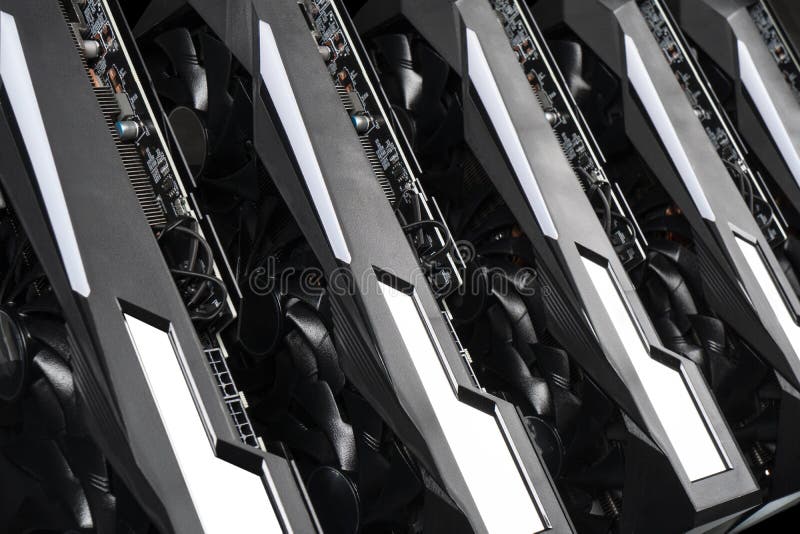 Video Card with Pattern. Gaming Graphics Card for Video Games and ...