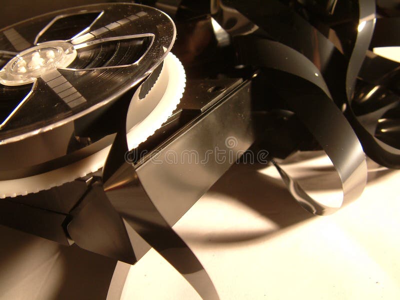Broken Video Cassette stock image. Image of celluloid - 195069041