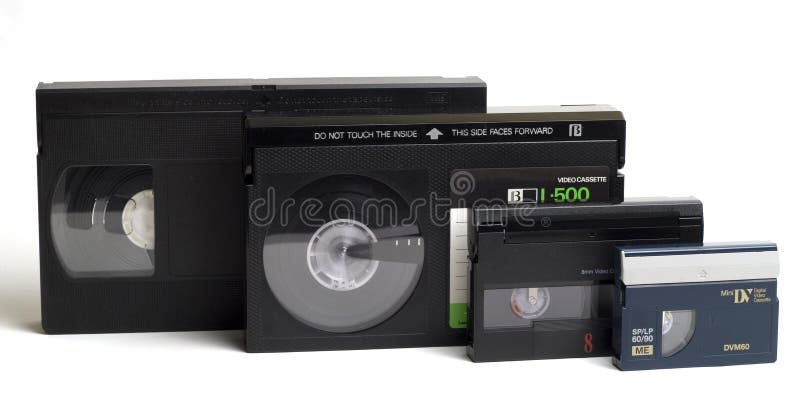 Video Cassettes stock image. Image of standing, isolated - 308367