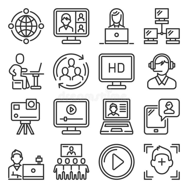 Media and Video Player Icons Set. Vector Stock Vector - Illustration of ... Media and Video Player Icons Set. Vector Stock Vector - Illustration of ...