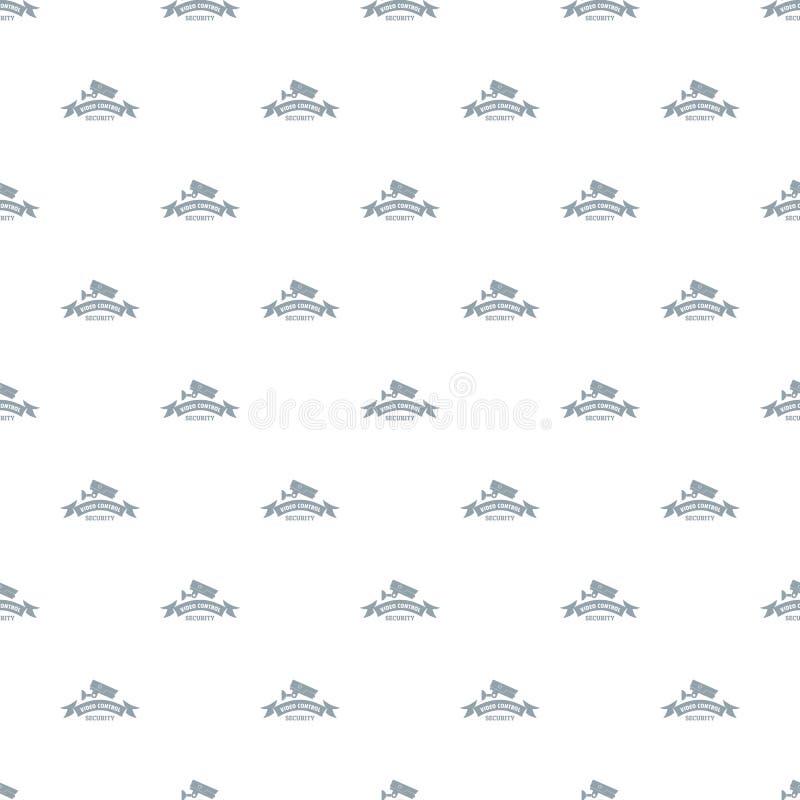 Video Control Pattern Vector Seamless Stock Vector - Illustration of ...