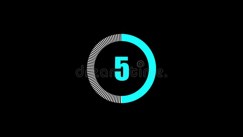 Video Countdown Counter with Rounded CornersGreen Screen Video ...