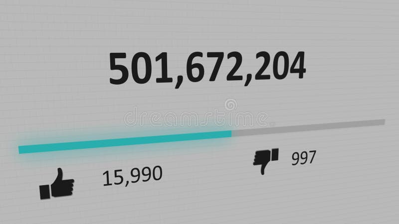 Video counter stock footage. Video of growing, social - 88557434