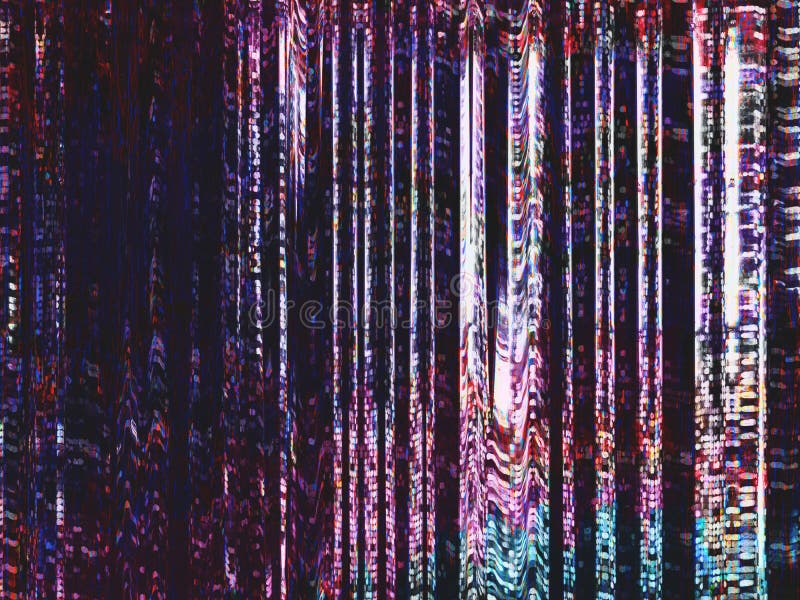 Video Damage Signal Breakdown Green Striped Stock Photo - Image of ...