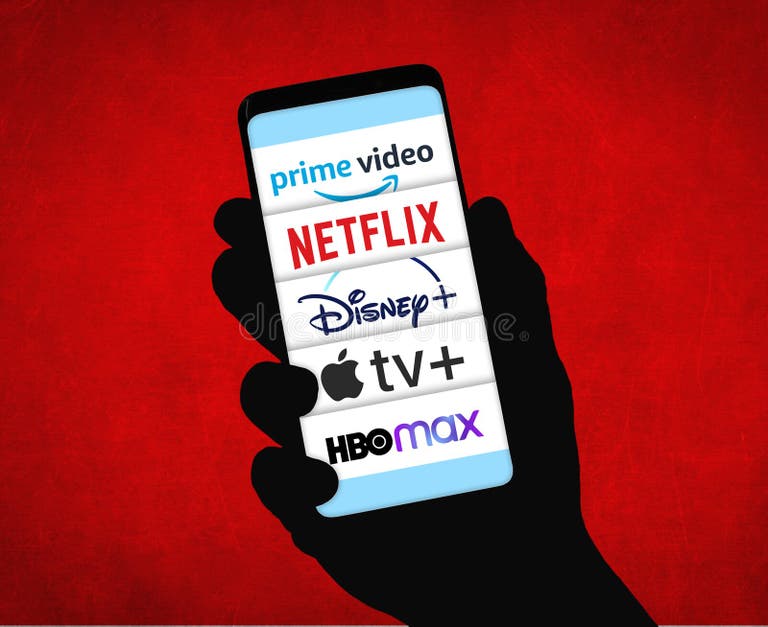 Video on Demand - Streaming Services Editorial Image - Image of ...