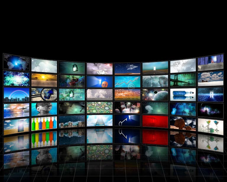 Video Television Display Stock Illustrations – 52,887 Video Television ...