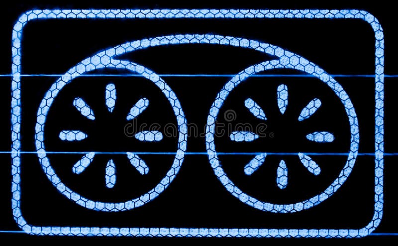 Video display tape symbol stock image. Image of reel - 12188869