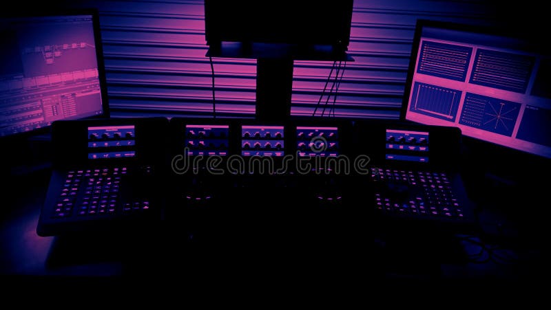 Video Editing Controller Machine for Color Edit in Post Video ...