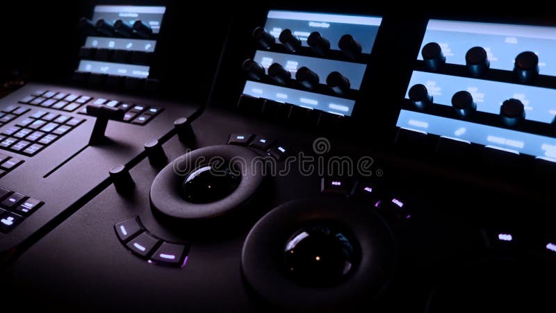 Video Editing Controller Machine for Color Edit in Post Video ...