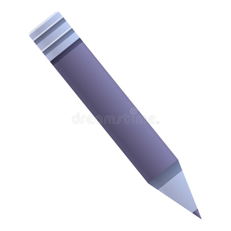 Video Editing Pen Icon, Cartoon Style Stock Vector - Illustration of ...