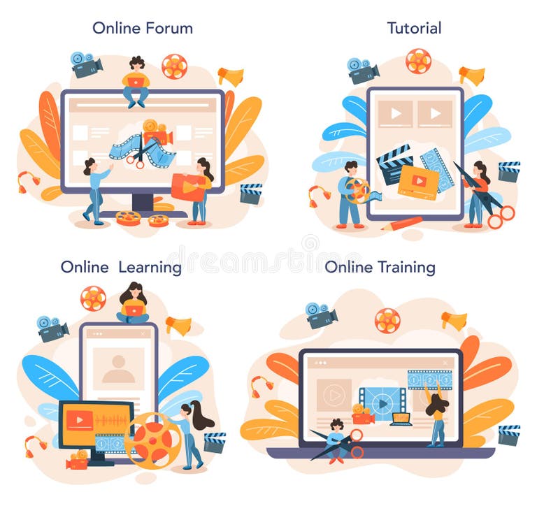 Video Tutorial Editor Stock Illustrations – 141 Video Tutorial Editor Stock Illustrations ...