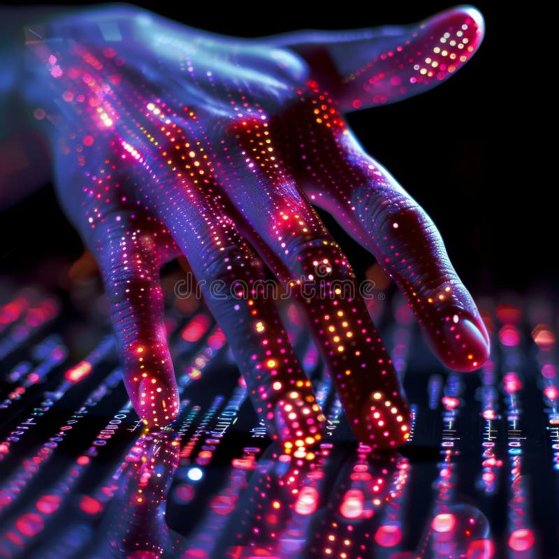 Video Editor Working with Digital Effects and Data Stock Photo - Image ...