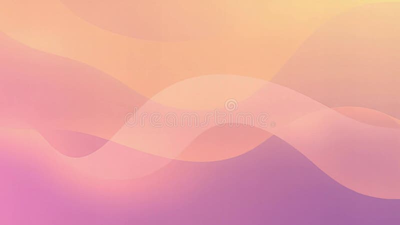Soft Pastel Gradient Landscape Stock Video - Video of calming, nature ...