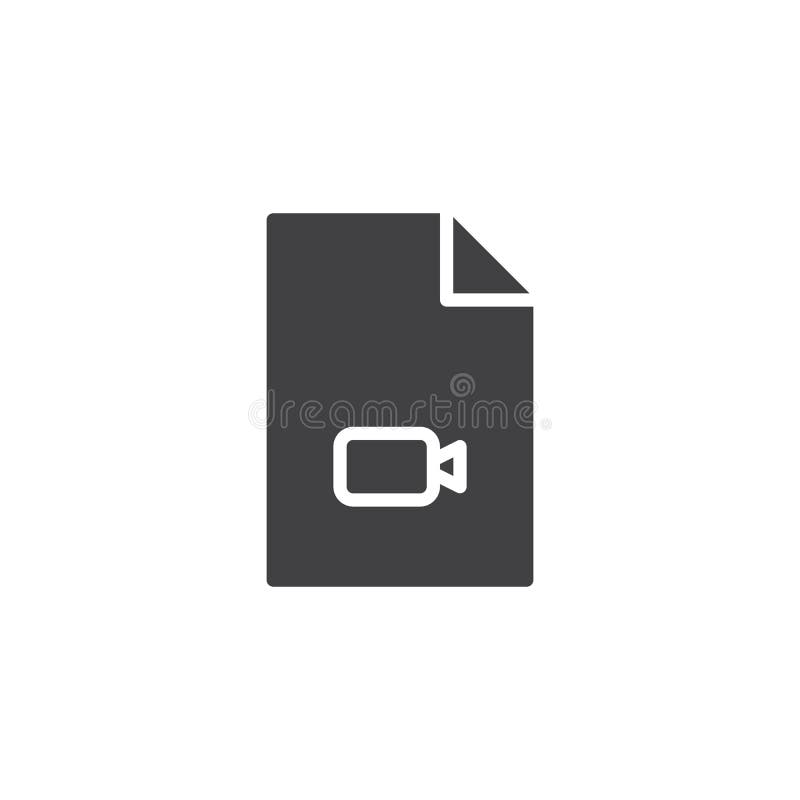 Video File Exchange Vector Outline Icon Design Illustration. Online ...