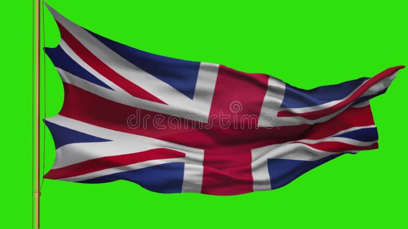 Flag 3d model green screen stock footage. Video of explosion - 115799010