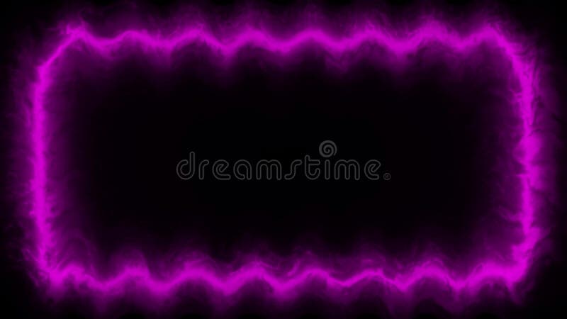 Animated Colored Fire Frame. Looped Stock Video - Video of fire, looped ...