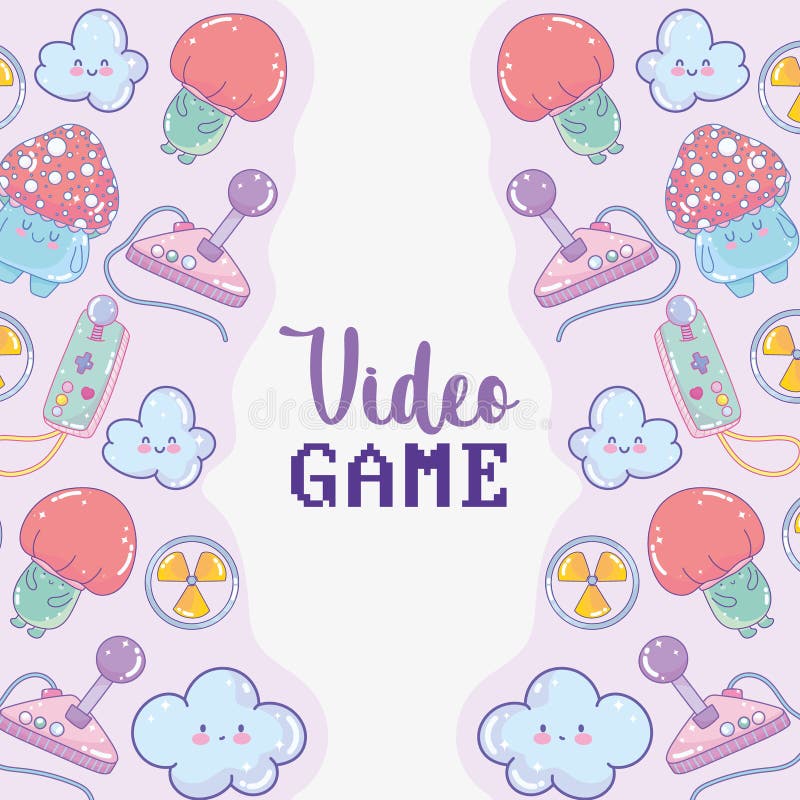 Video game banner stock vector. Illustration of game - 215762793