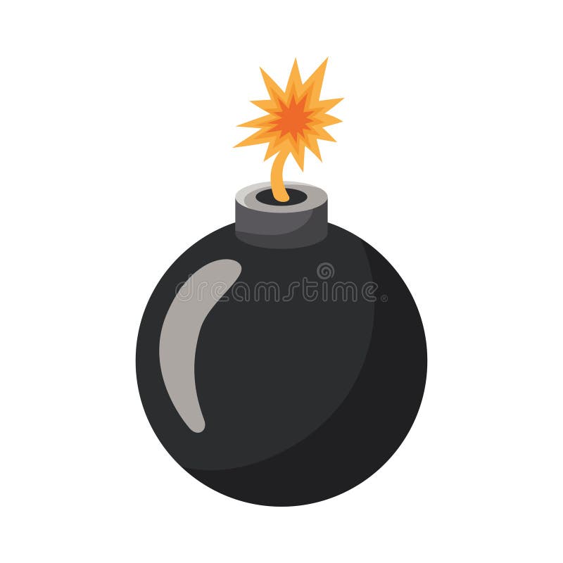 Video game bomb stock vector. Illustration of explode - 296326406