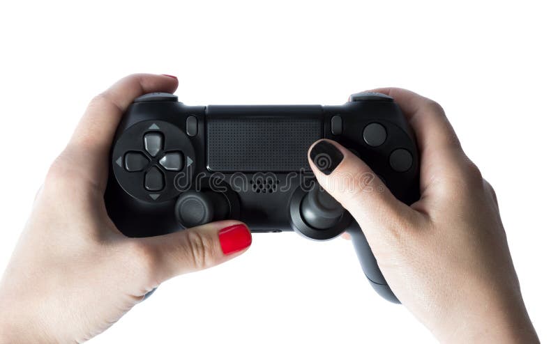 Gamepad In Gamer Hands