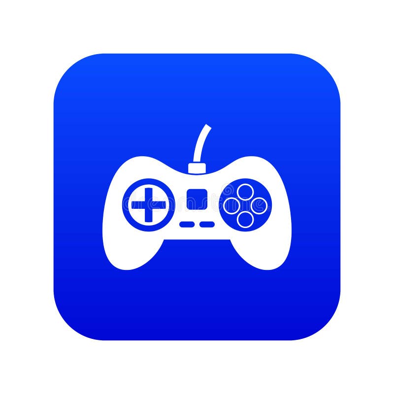 Game Controller Icon Blue