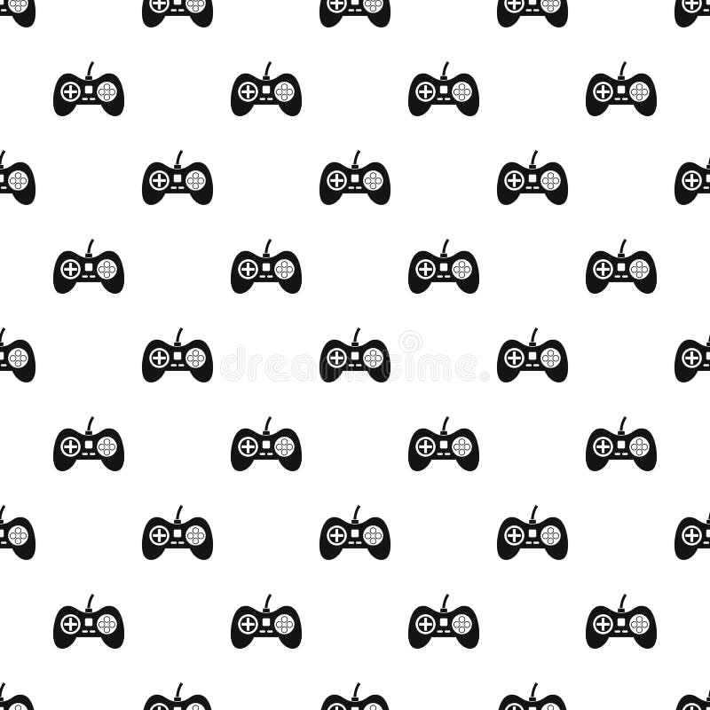 Video Game Console Controller Pattern Vector Stock Vector Illustration Of Peripheral Joypad