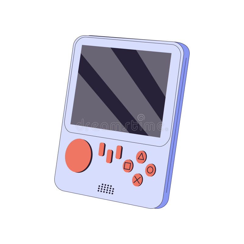 Video Game Console, Joy Con Controller. Screen Attachment for Playing ...