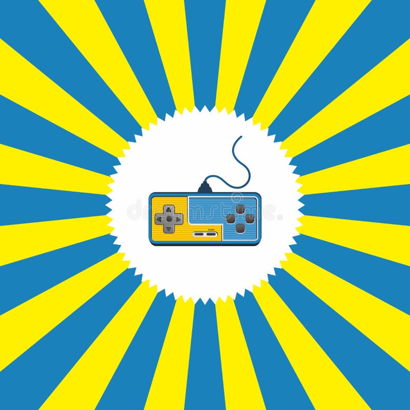 Video game console theme stock vector. Illustration of object - 46949842