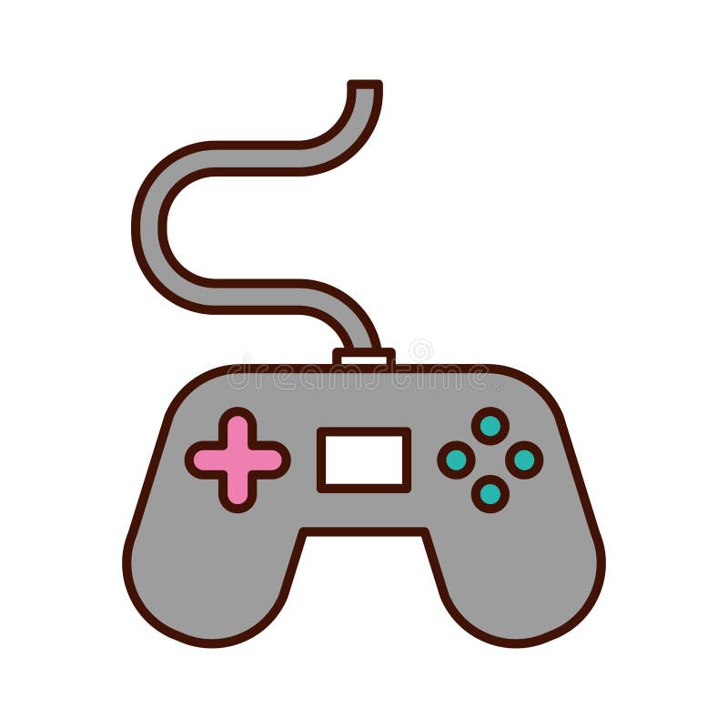Video game control icon stock illustration. Illustration of joystick ...