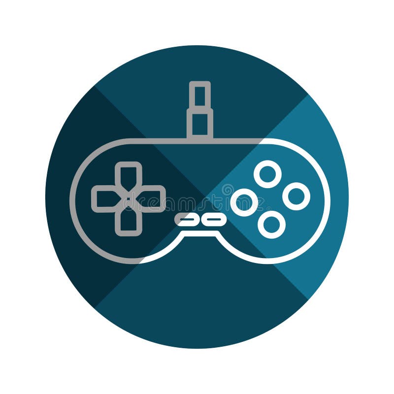 Video Game Control Isolated Icon Stock Illustration - Illustration of ...