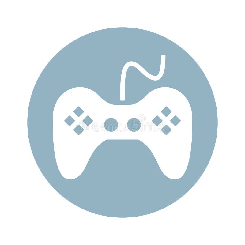 Video Game Control Isolated Icon Stock Vector - Illustration of device ...