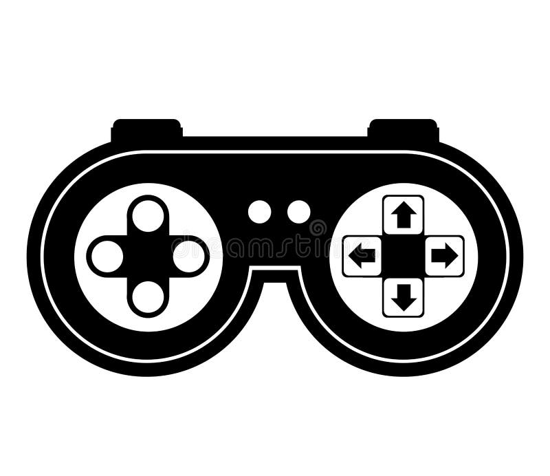 Video game control stock vector. Illustration of joypad - 79302420