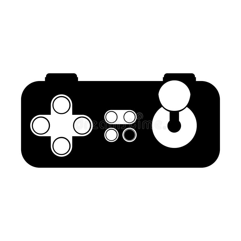 Game Control. Video Game Controller. D-pad Icon. Up, Down, Left and ...