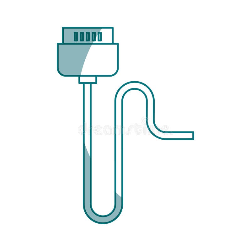 Video game control plug stock vector. Illustration of vector - 93051559