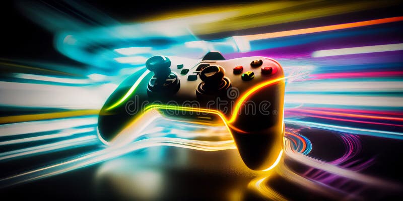 Esport Gamer Competition Lights Background Stock Illustrations – 22 ...