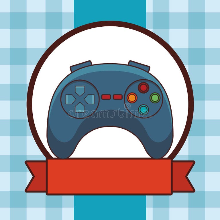 Video Game Controller Cartoon Stock Vector - Illustration of control ...