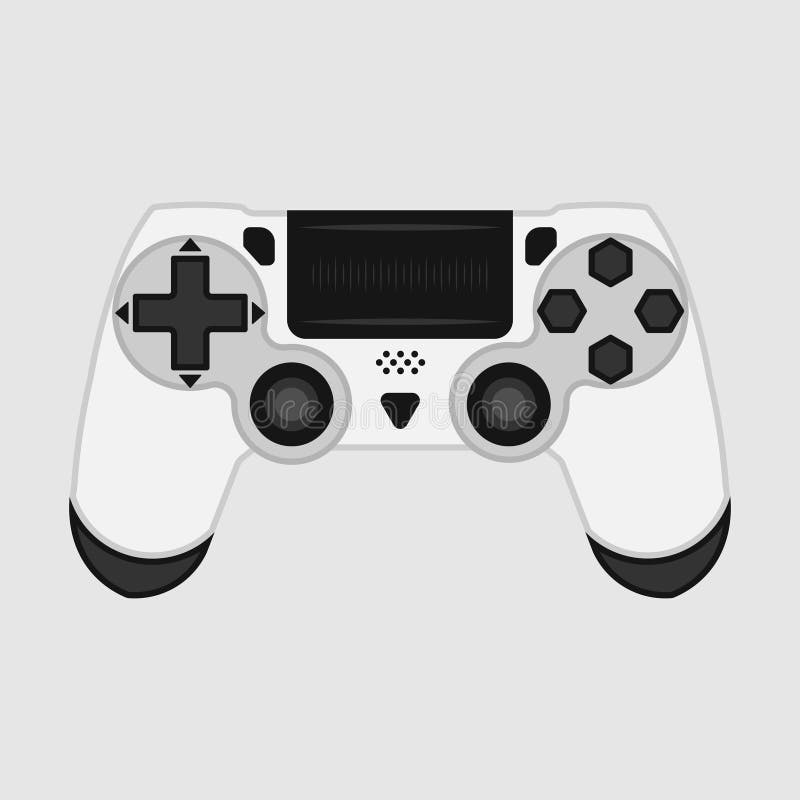 Video Game Controller, Gaming Console Vector Graphic Stock Illustration ...