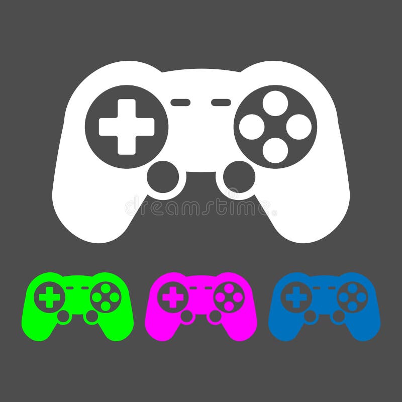 Video Game Controller Icon Vector Eps10. Joystick, Game Play Icon ...