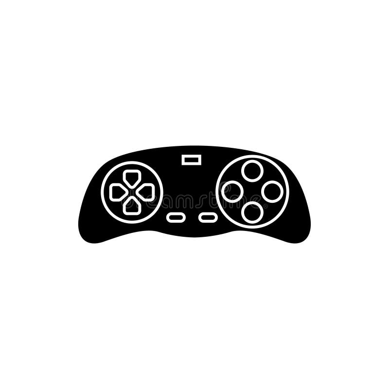 Video Game Controller Icon Vector. Joystick Illustration Sign. Manual ...