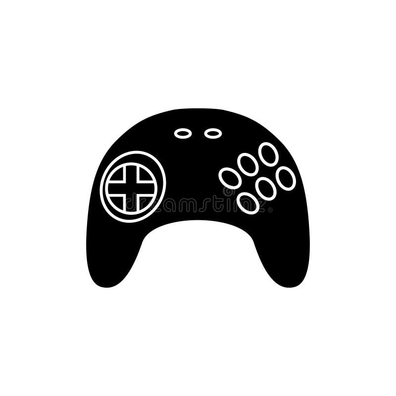 Video Game Controller Icon Vector. Joystick Illustration Sign. Manual ...