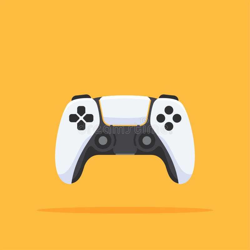 Video Game Controller. Illustration of an Electronic Device for Playing ...