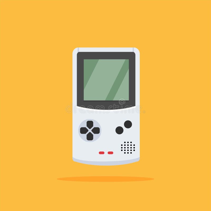 Video Game Controller. Illustration of an Electronic Device for Playing ...
