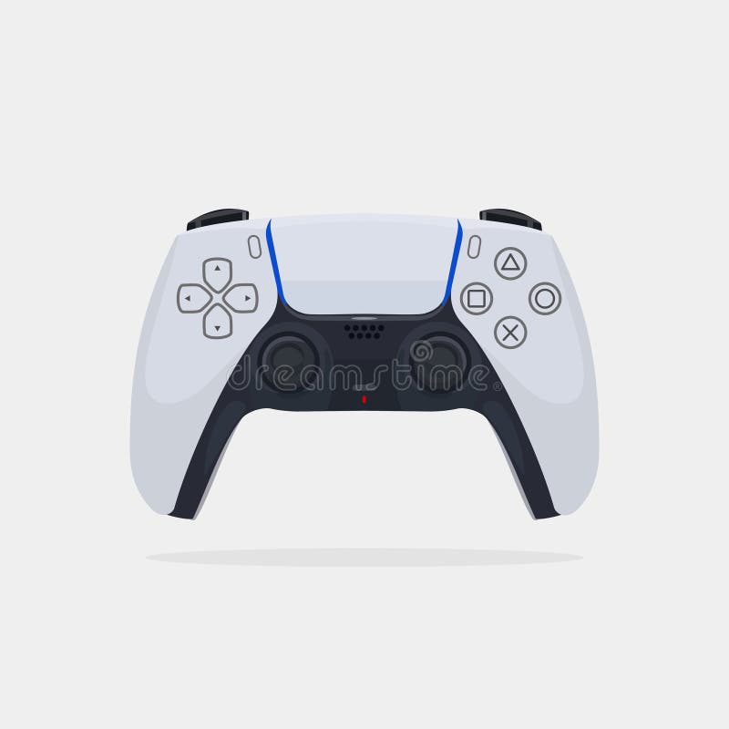 Video Game Controller Illustration Vector Isolated. Stock Illustration ...