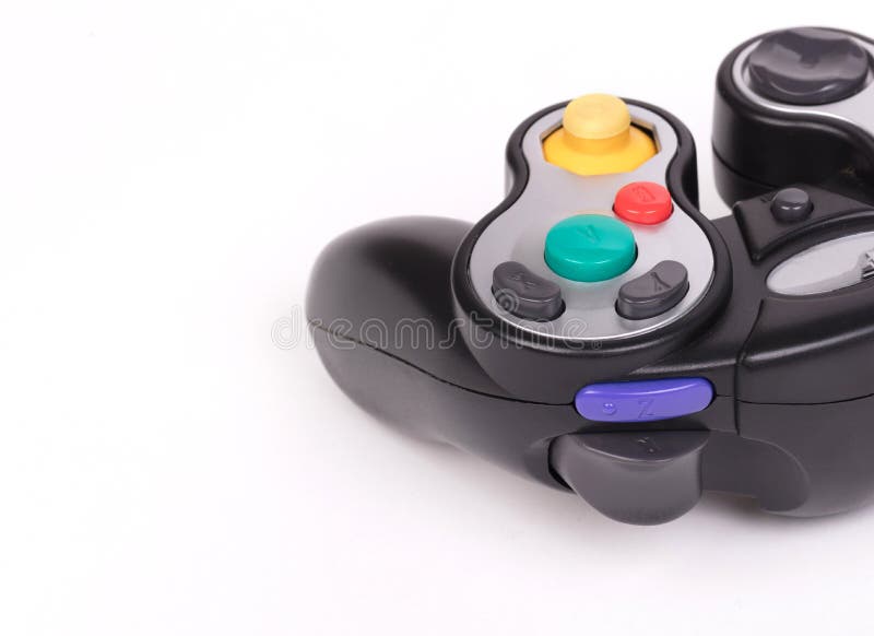 Video Game Controller On White Background Stock Image - Image of ... Video Game Controller On White Background Stock Image - Image of ...