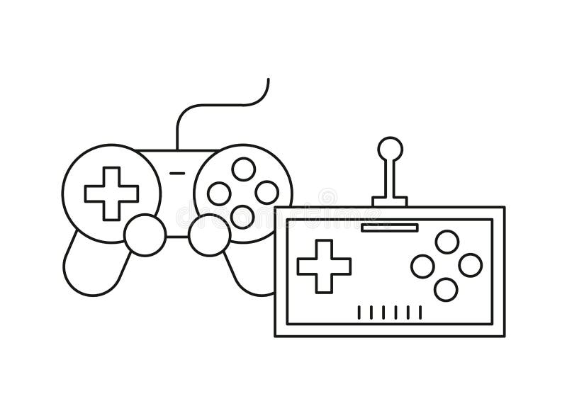 Game Controls Stock Illustrations – 717 Game Controls Stock ...