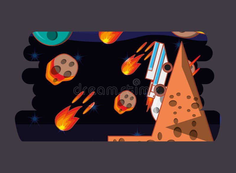 Space Video Game Levels Stock Illustrations – 34 Space Video Game ...