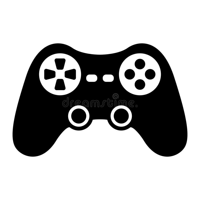 Game Control. Video Game Controller. D-pad Icon. Up, Down, Left and ...