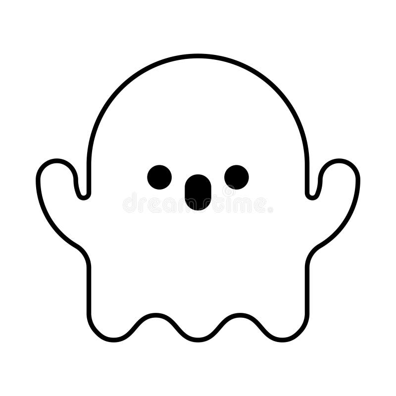 Video game ghost stock vector. Illustration of night - 354662435