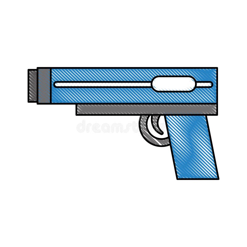 Video game gun icon stock vector. Illustration of game - 93051776