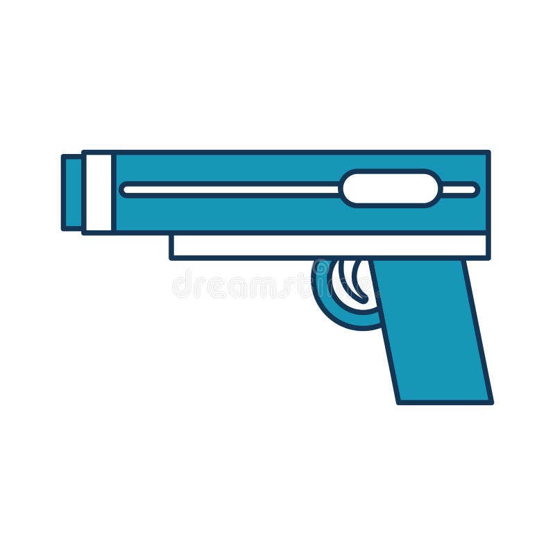 Video game gun icon stock vector. Illustration of control - 93052208