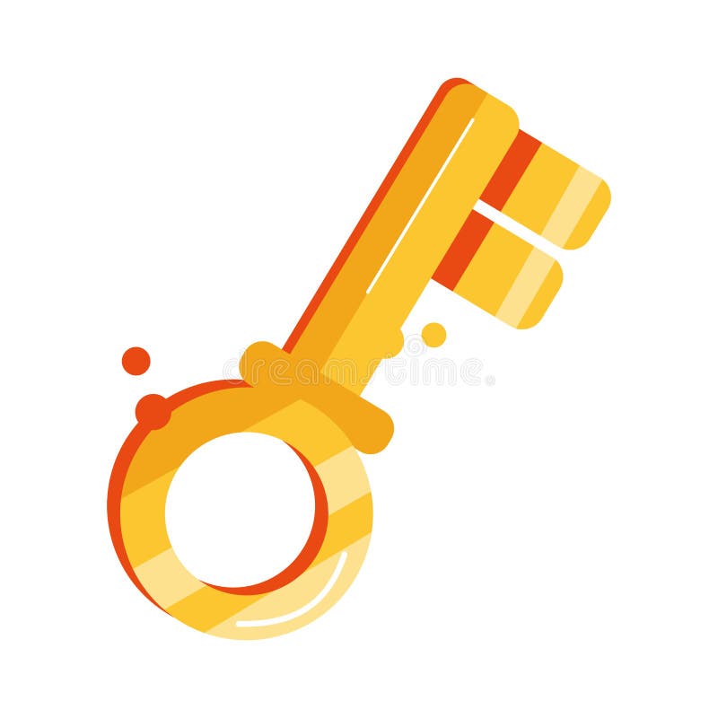 Video game key stock illustration. Illustration of gaming - 353654600